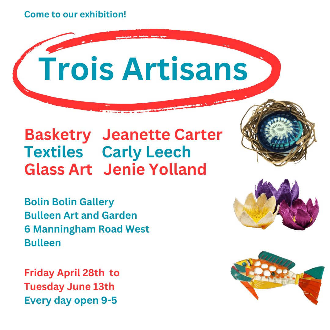Trois Artisans – Basketry, Textiles, Glass – Bolin Bolin Gallery
